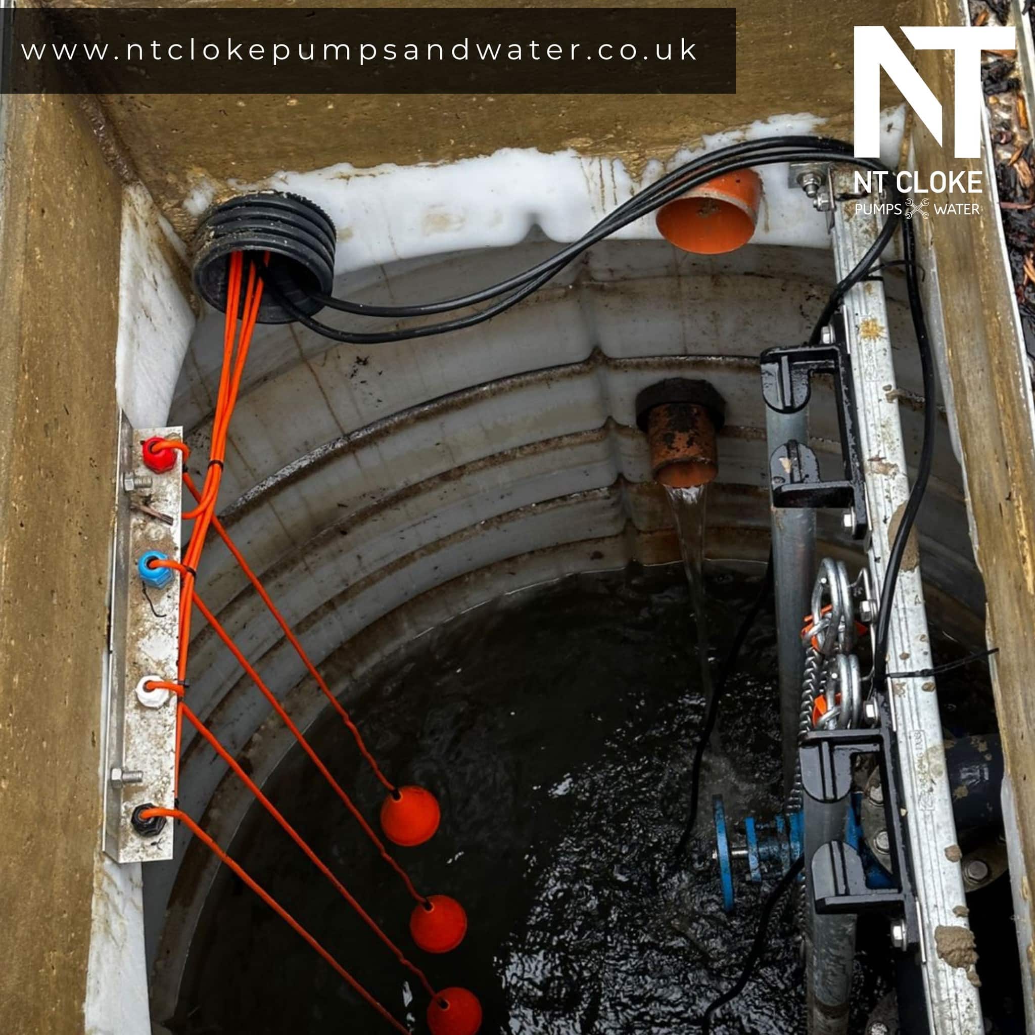 Sewage Pump Install with Remote Monitoring in Norwich - NT Cloke Pumps ...