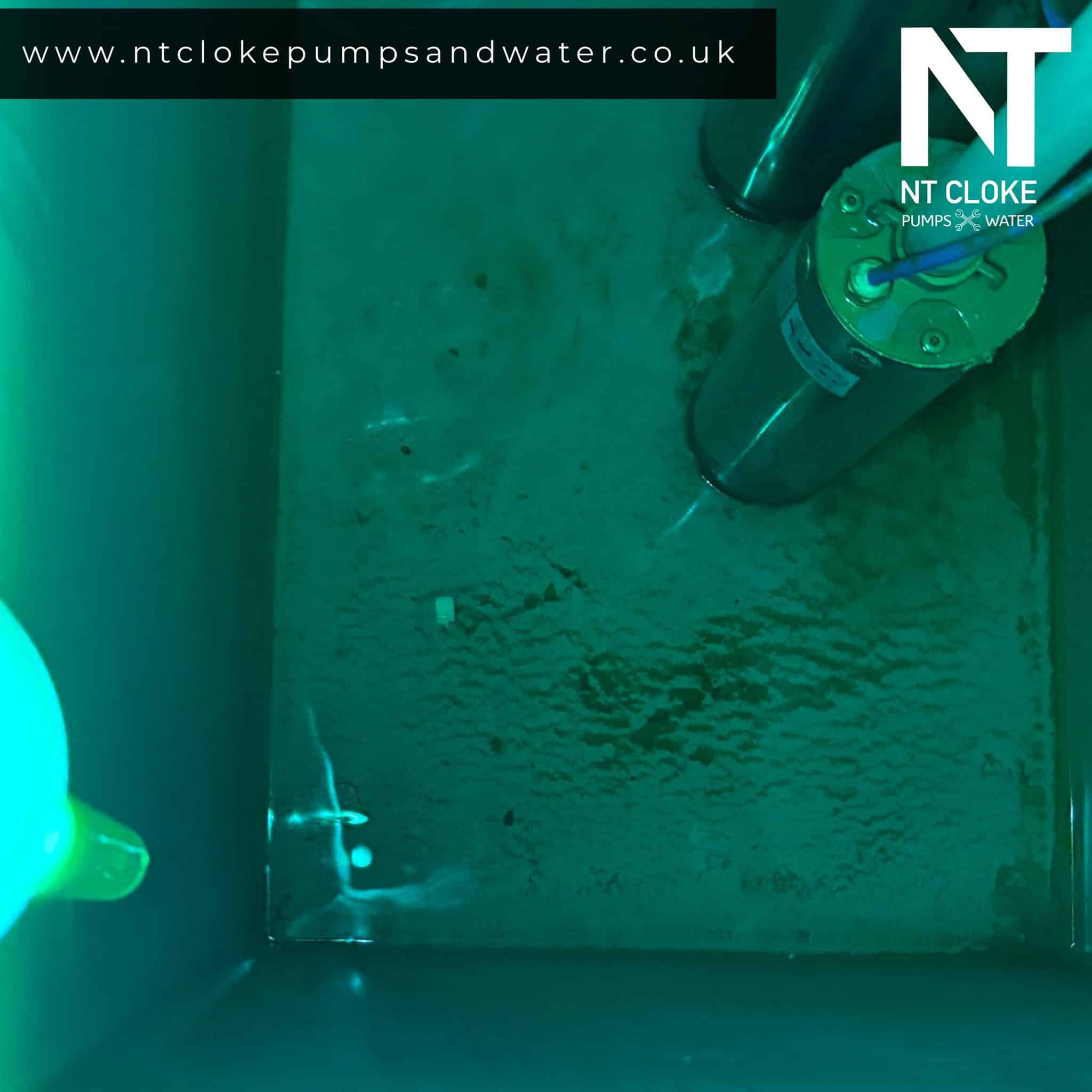 Tank Clean & Chlorination Overlooking Hyde Park - NT Cloke Pumps & Water